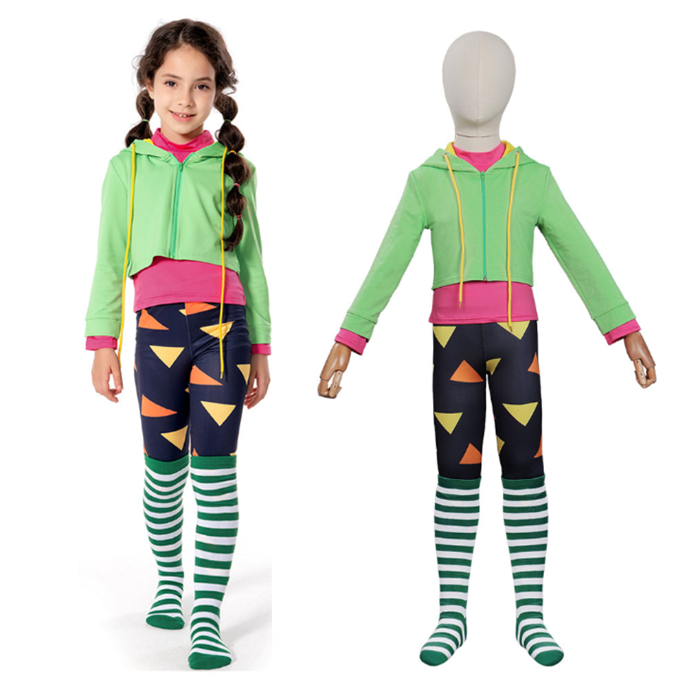 Sing 2 Nooshy Cosplay Costume Outfits Kids Children Halloween Carnival ...