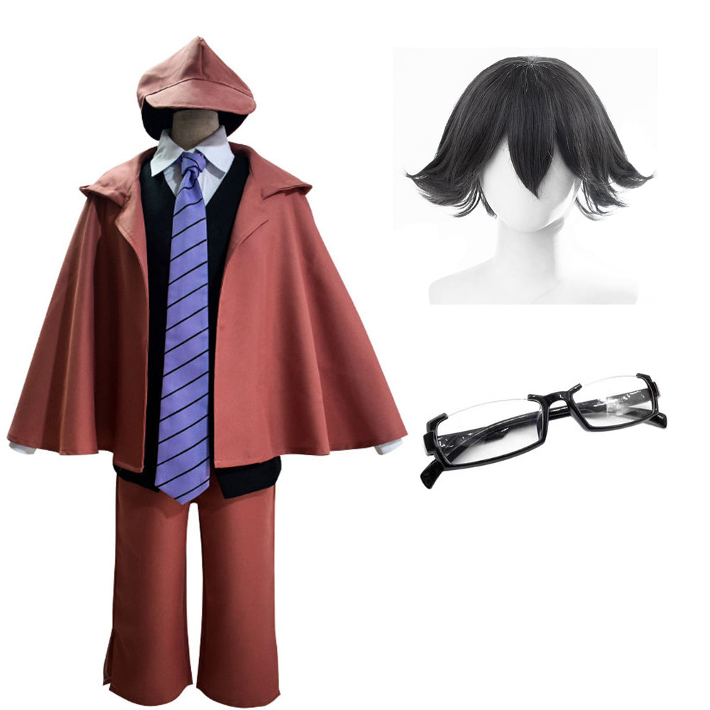 Anime Edogawa Rampo Cosplay Costume Outfits Halloween Carnival Suit ...