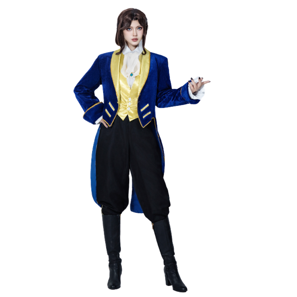 Beauty And The Beast Prince Beast Cosplay Costume Halloween Carnival C ...