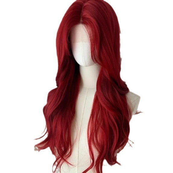 TV Teen Titans Starfire Red Wig Cosplay Accessories Halloween Carnival ...