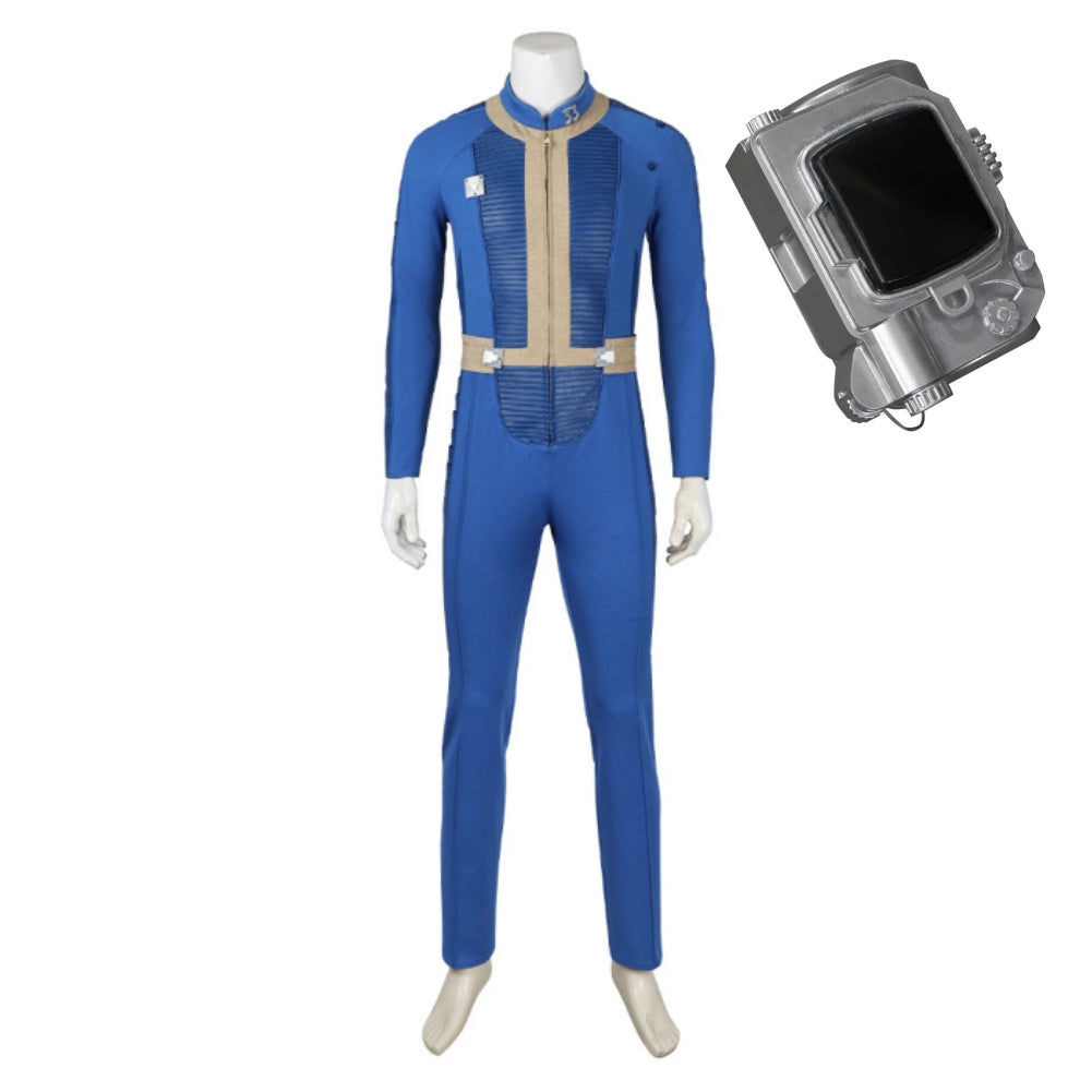 TV Fallout (2024) Maximus Vault 33 Men's Blue Bodysuit Shelter Vault D ...