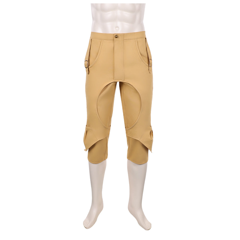 One Piece Live-action 2 (2026) Monkey D. Luffy Brown Shorts Trousers O ...