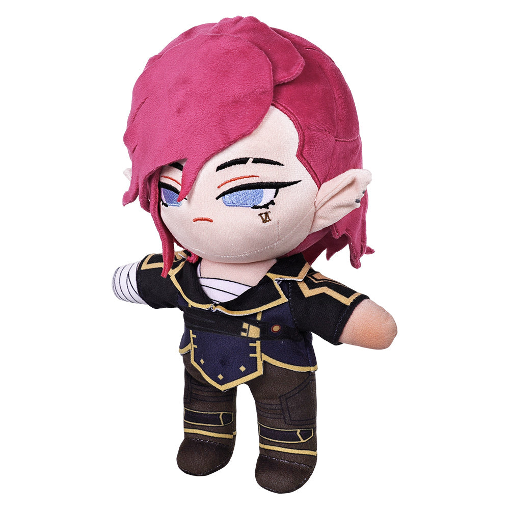TV Arcane: League Of Legends 2 (2024) Vi Cosplay Plush Toys Cartoon So ...