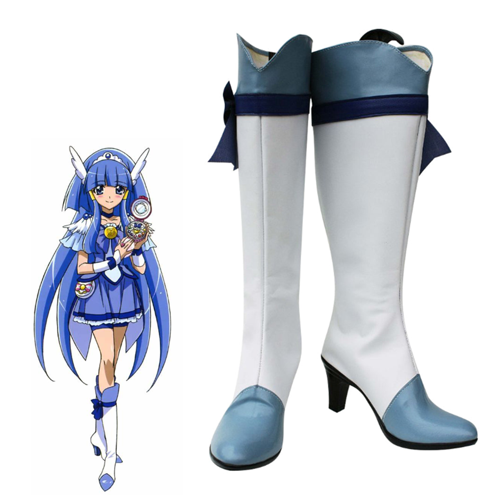 Smile Precure Cure Beauty Cosplay Shoes Boots Halloween Costumes Acces ...