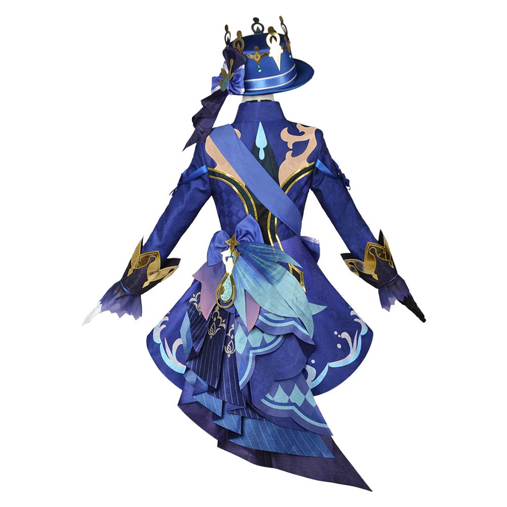 Game Genshin Impact Focalors Furina Outfits Cosplay Costume Halloween ...