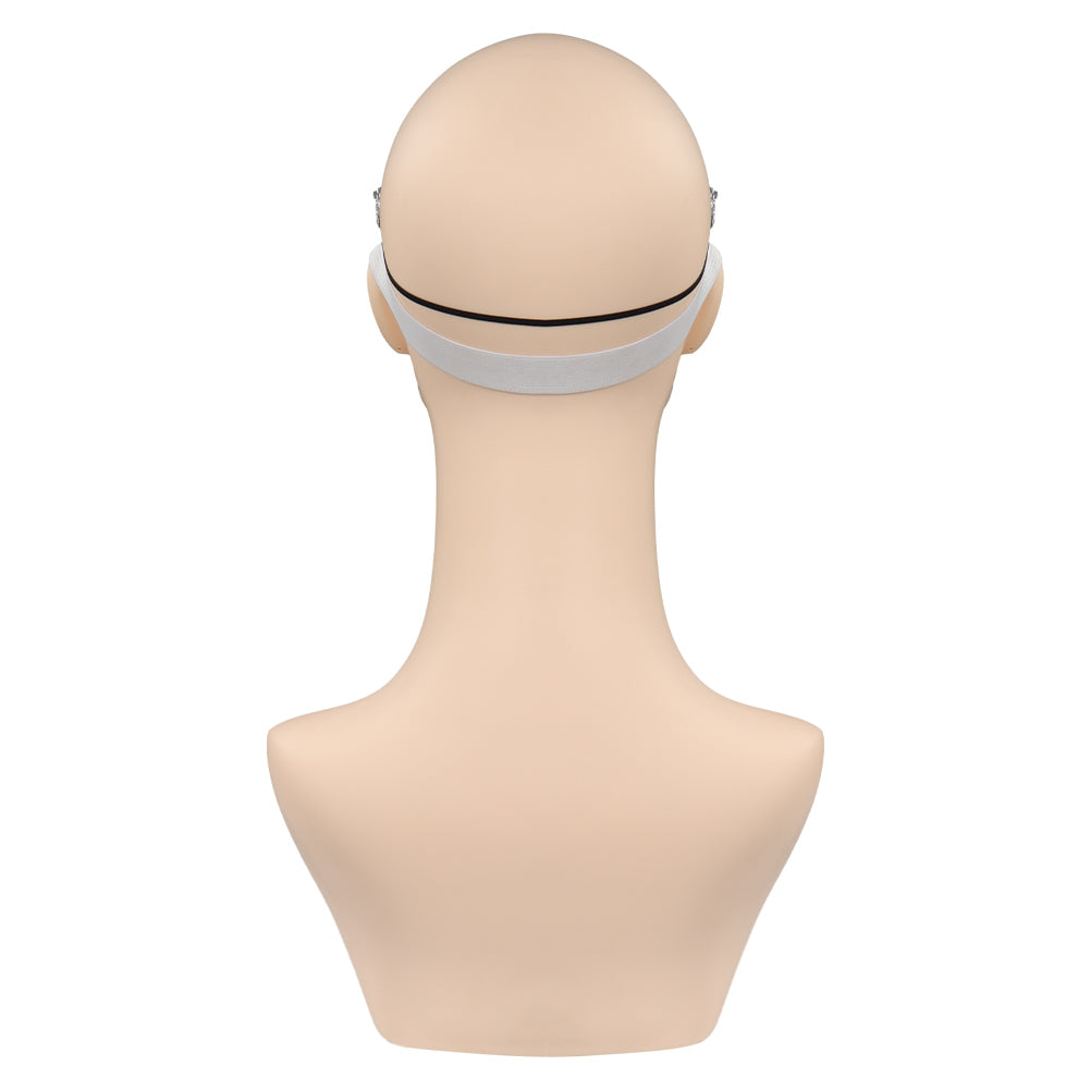 Game Mortal Kombat Kitana Blue Latex Mask Cosplay Helmet Masquerade Ha ...