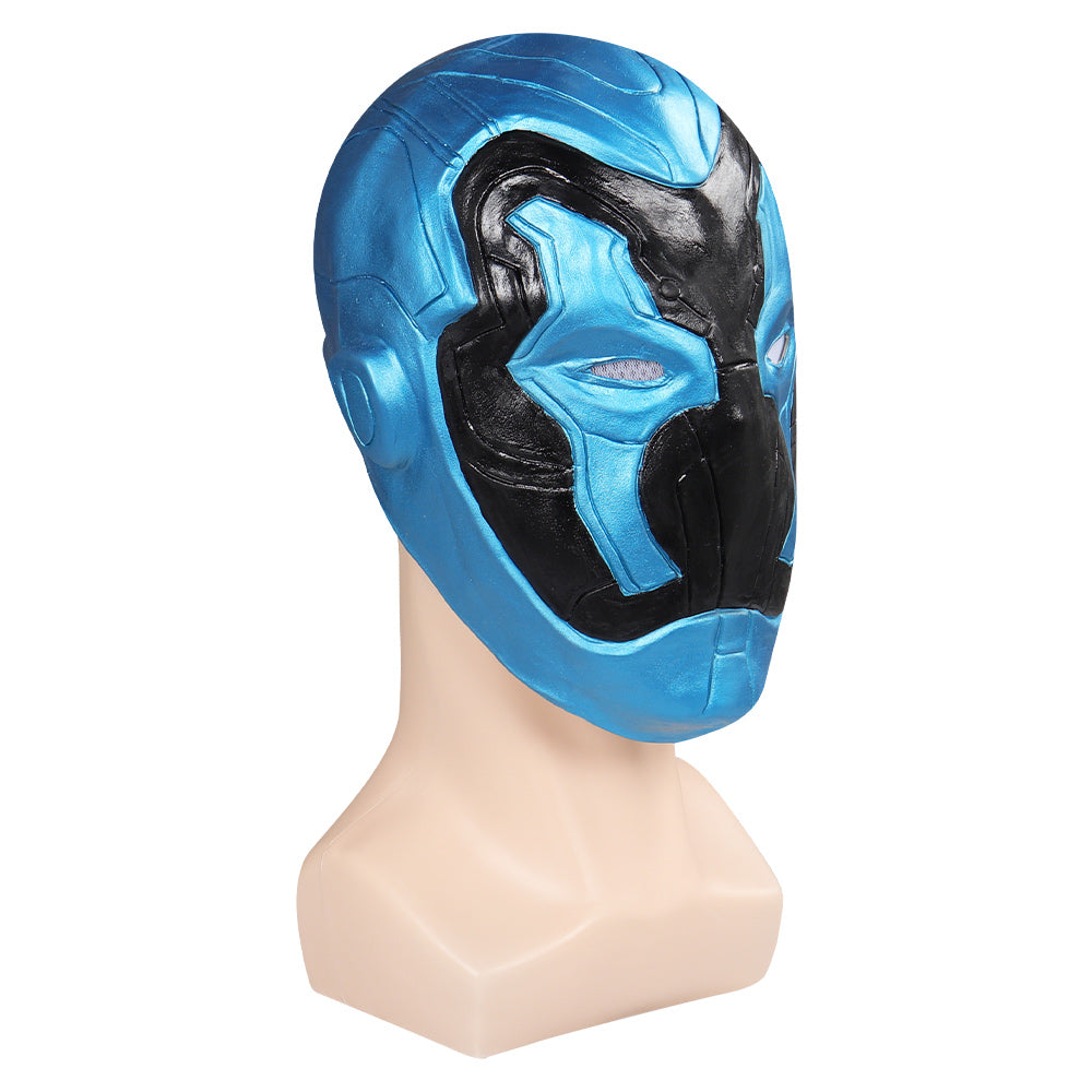 Movie Blue Beetle Jaime Reyes Blue Latex Masks Cosplay Accessories Hal ...