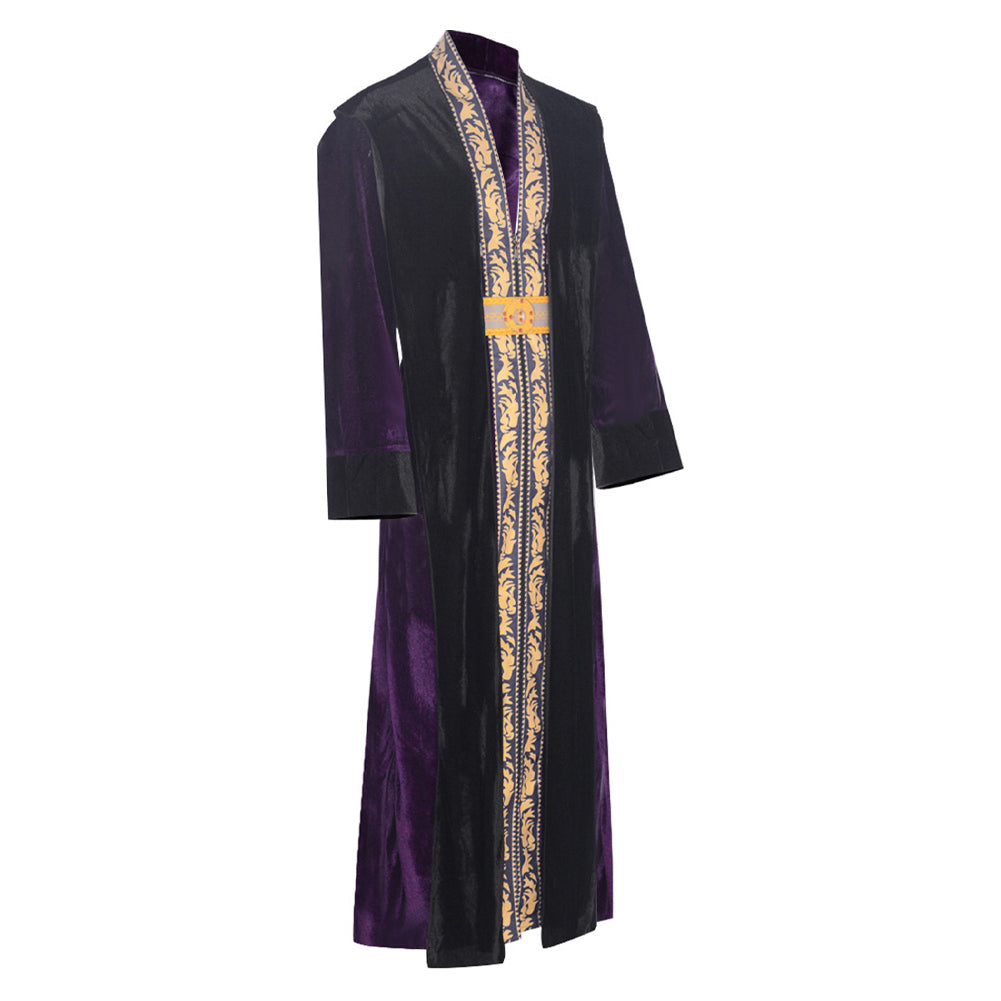 Movie Harry Potter Dumbledore Purple Cosplay Costume Outfits Halloween ...
