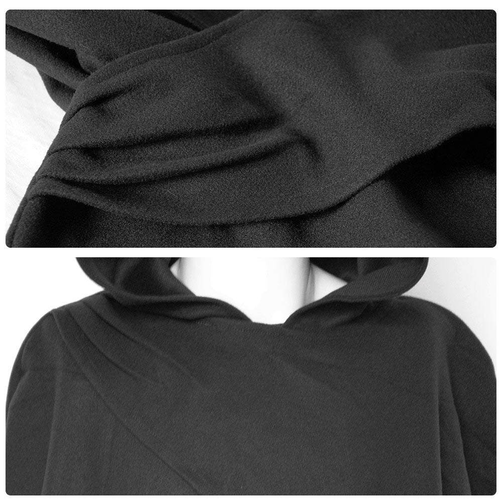 Movie The Lord of the Rings The Hobbit Green And Black Medieval Cloak ...