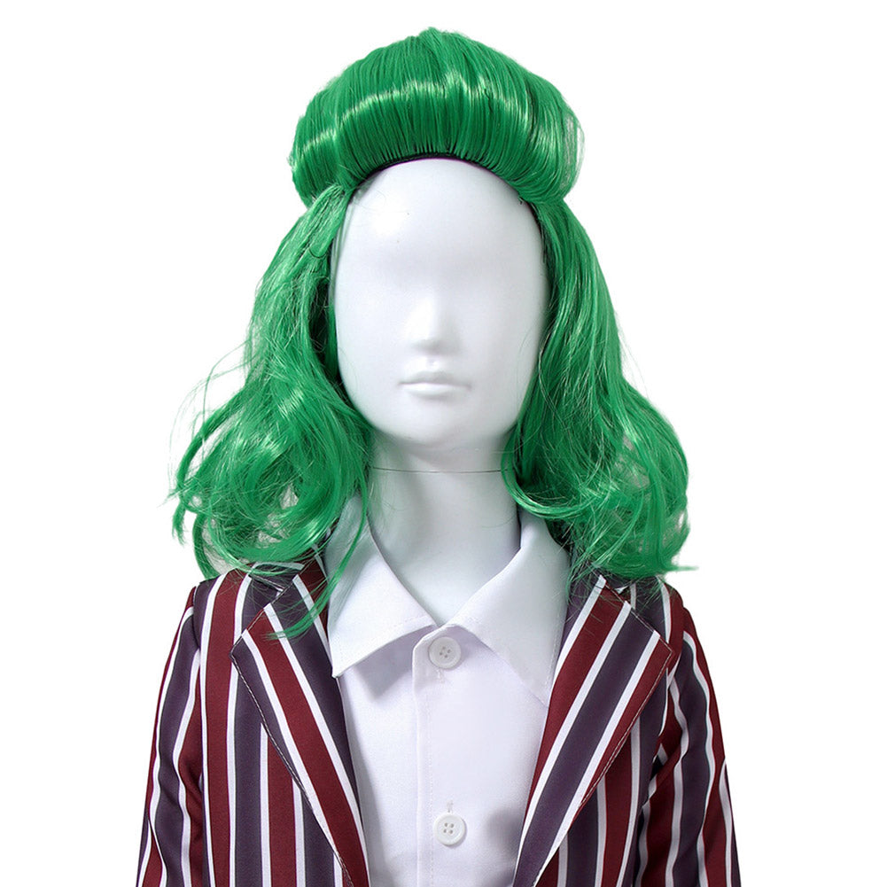 Kids Children Movie Wonka (2023) Oompa Loompa Stripe Set Outfits Cospl ...